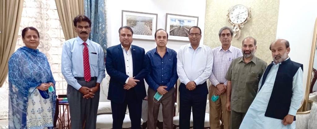 Engr Prof Dr Athar Mahboob Vice Chancellor along with recently promoted ...